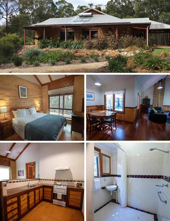 Self Contained Holiday Accommodation in Denmark, Western Australia