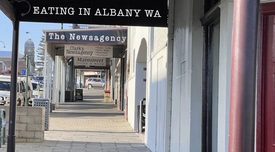 Albany Western Australia, FOOD GUIDE. A-Z of Eating in Albany.